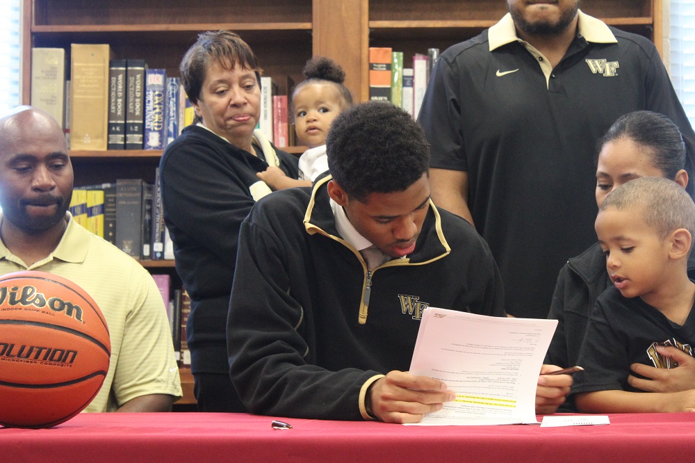 Walsingham’s Richard Washington Commits to Play Basketball for Wake ...