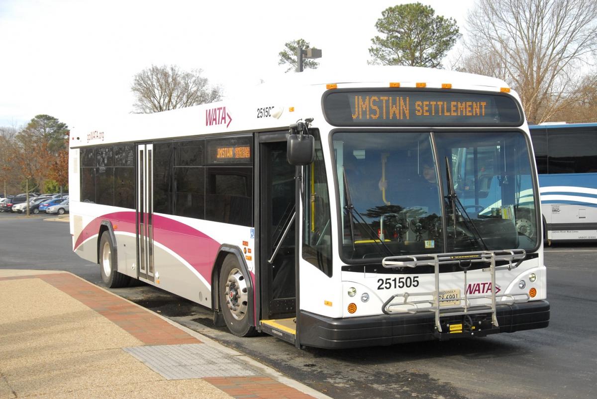 WATA Unveils Five New 35-Foot Buses (w/ Photos) | Williamsburg Yorktown ...